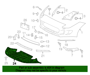 2014-2017 Jaguar F-Type Under Cover T2R4158 | OEM Parts Online