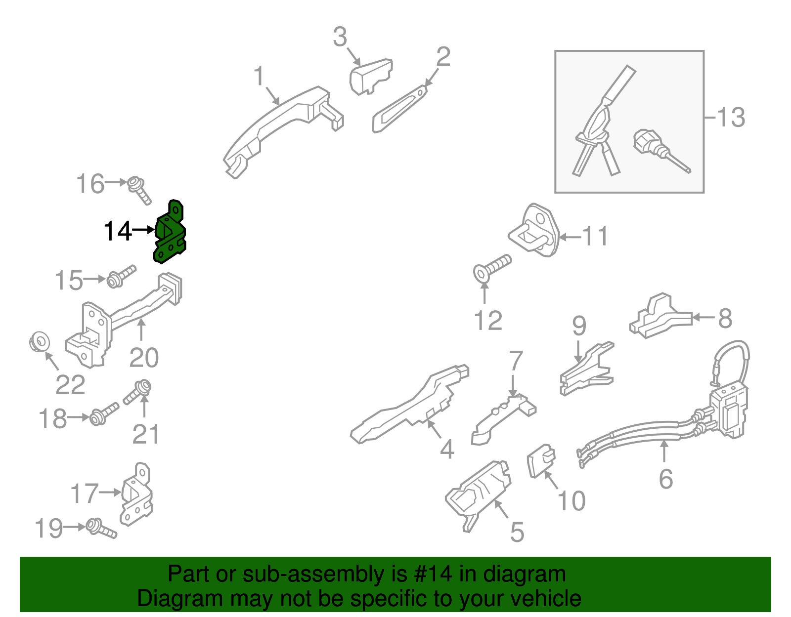 Genuine Hinge for 2005-2025 Hyundai | Part# 79310-2E000 | Hyundai OEM ...