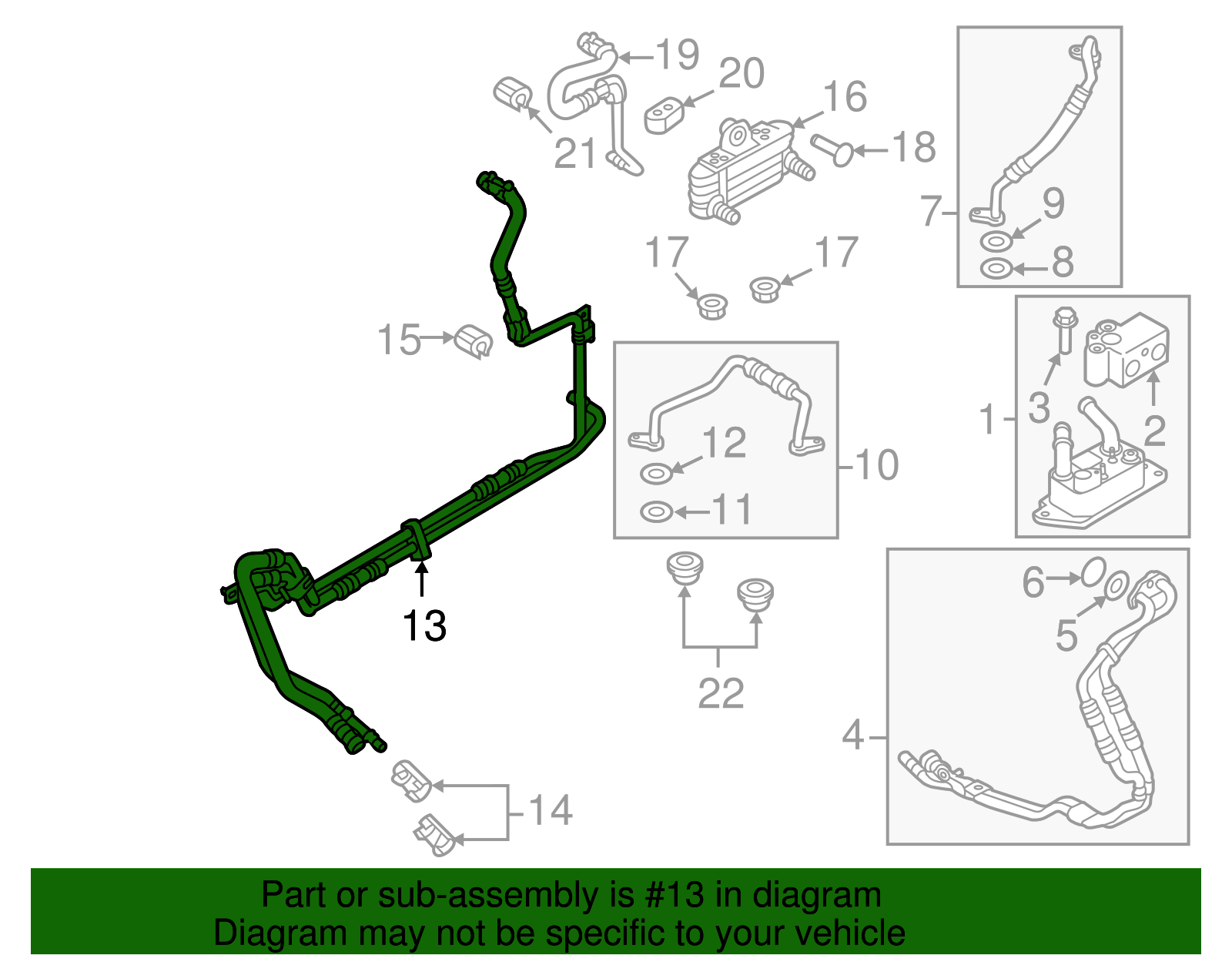 CT4Z-7R081-A - Connector Pipe 2012-2014 Ford Edge | Big 3 Auto Parts