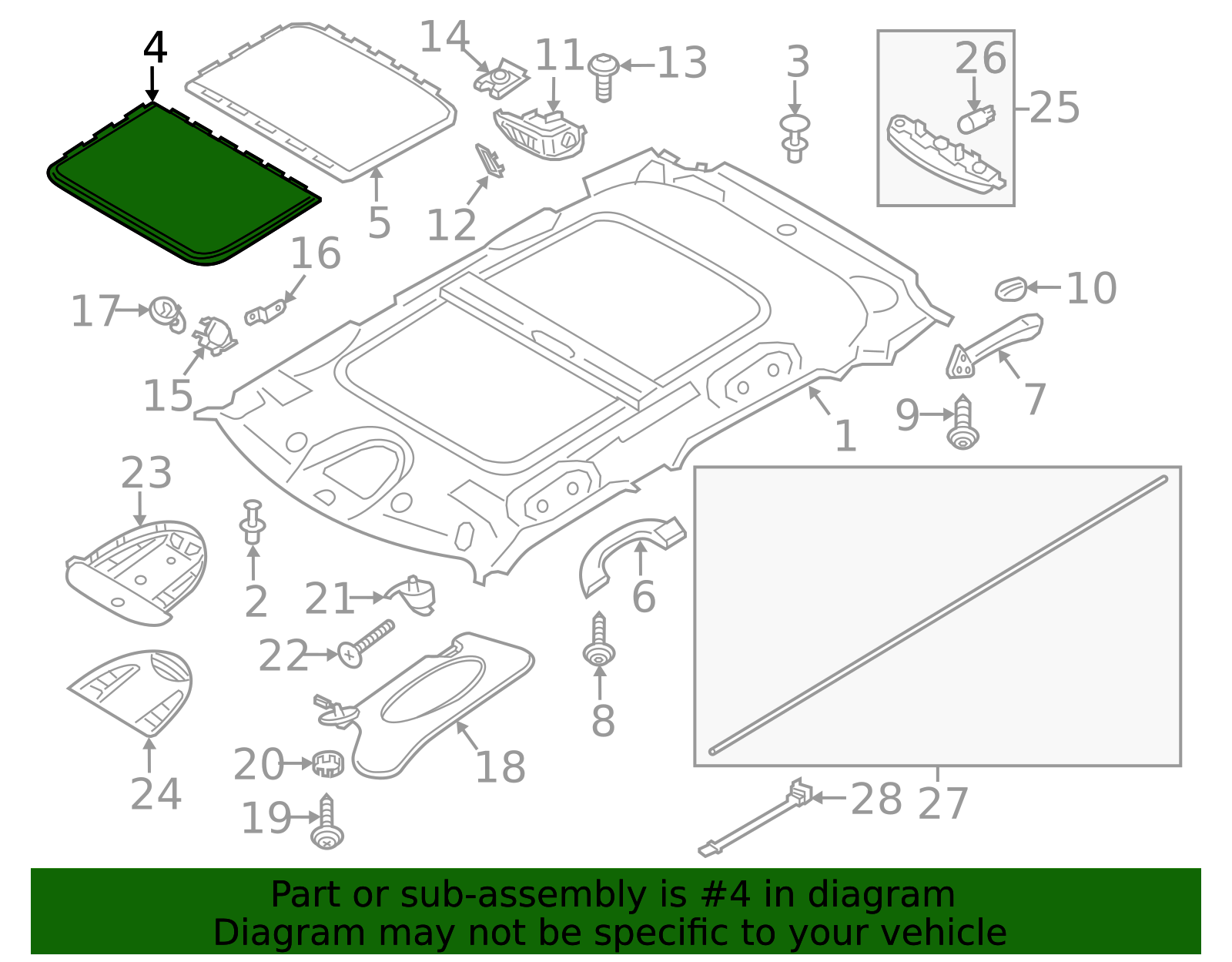 51-44-2-753-146 - High-Quality Sunroof Trim for AutoNation Parts