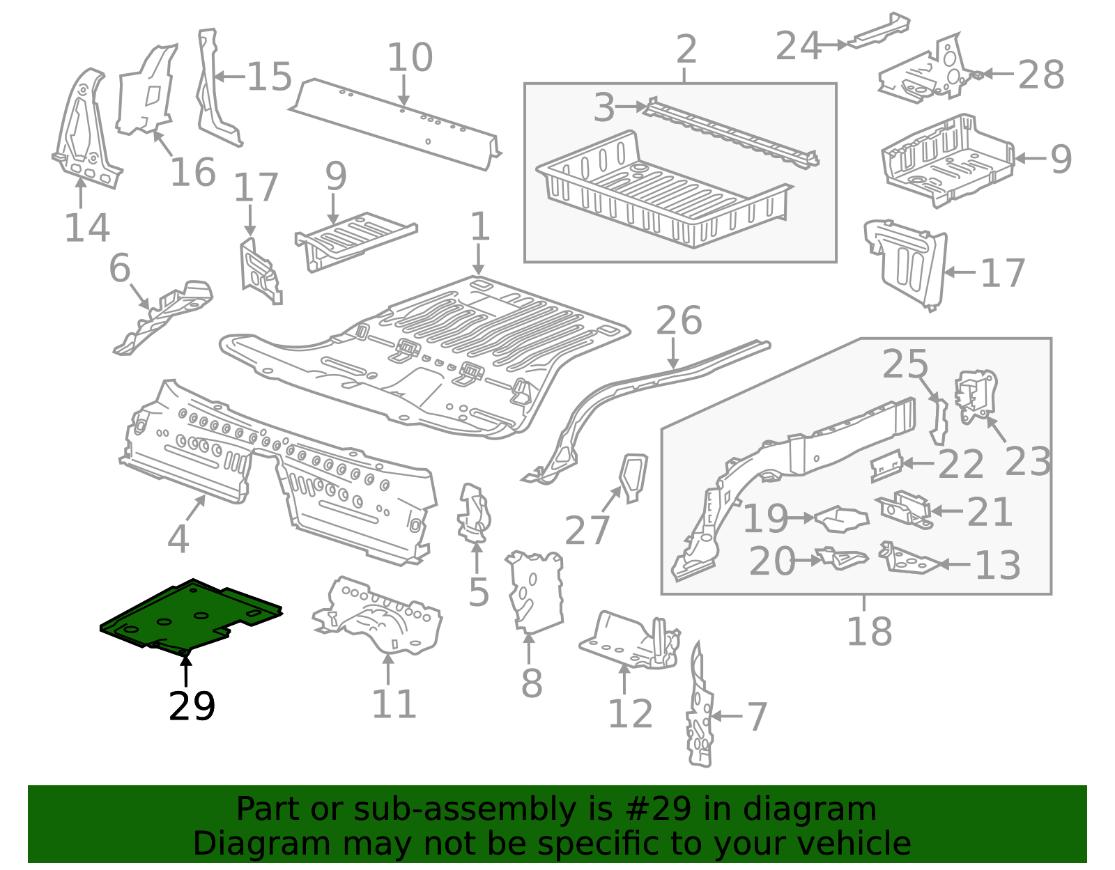 84603236 - High-Quality Passenger Side Underbody Rear Air Deflector for ...