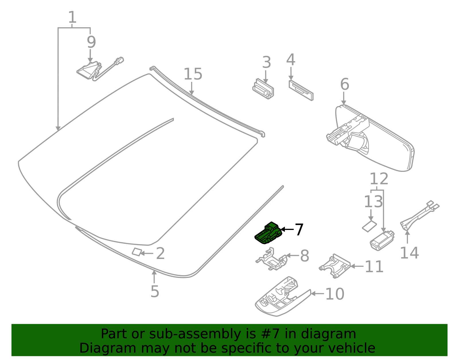 2019-2020 Toyota Mirai Front Camera 8646C-62020 | Toyota Parts Center