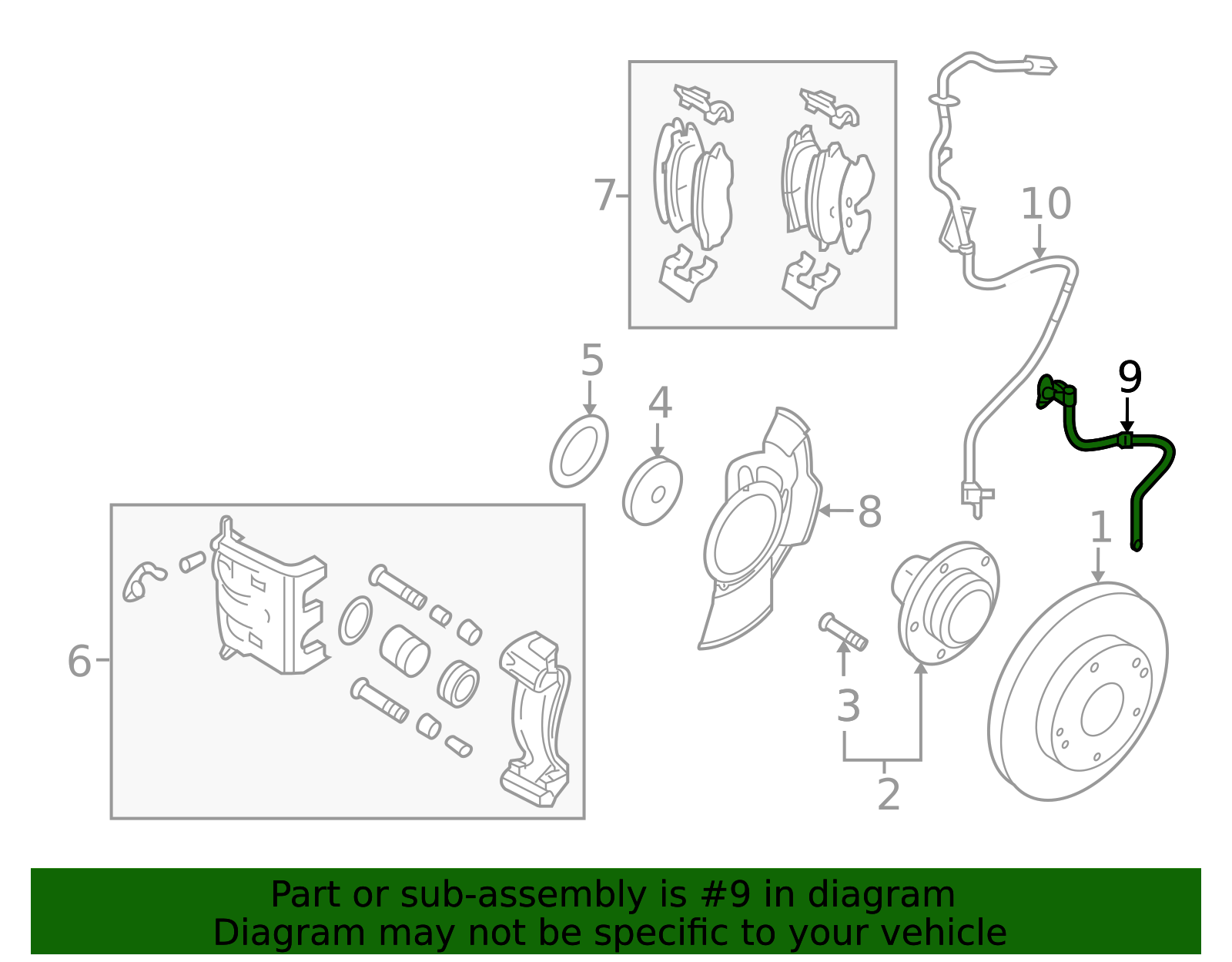 Brake Hose 58731-2E010 | MotorMotor