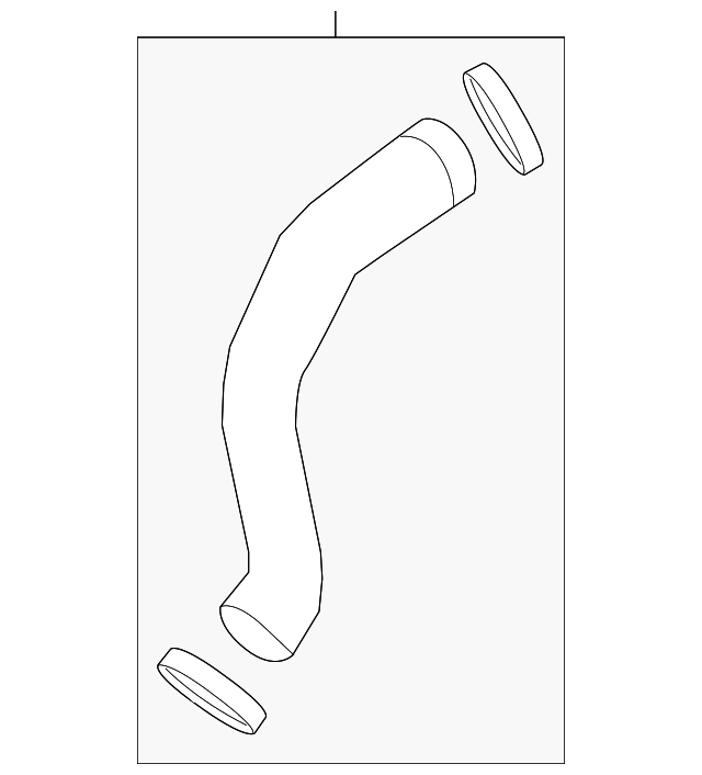 2015-2023 Ford Mustang | Inter-Cooler Hose | FR3Z-6F073-A | Walls' Ford ...