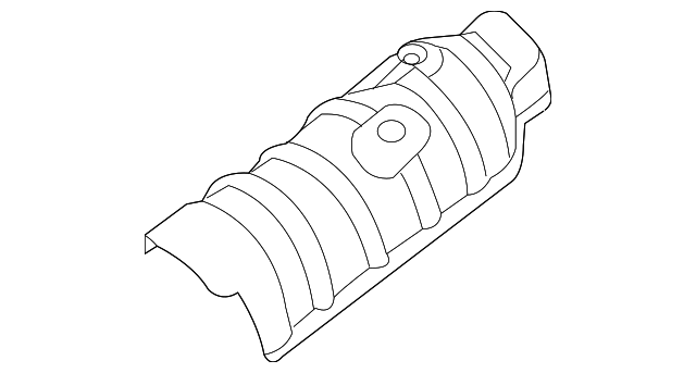 2007-2012 Nissan Sentra Exhaust Heat Shield 74758-ET000 | Nissan Parts Plus