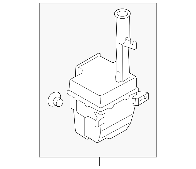 2011-2015 Kia Optima Washer Fluid Reservoir 98620-2T000 | Kia Parts Online