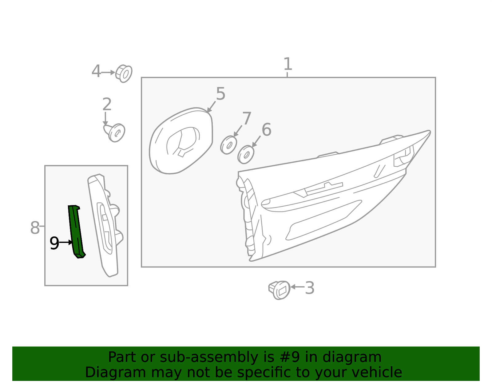 GRF5-51-3H4 - Bracket Cap 2018-2021 Mazda 6 | Florida Mazda Parts