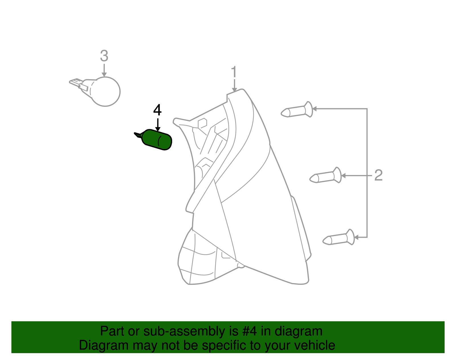 1993-2019 GM Multi-Purpose Light Bulb 22692679 | GM Parts Center
