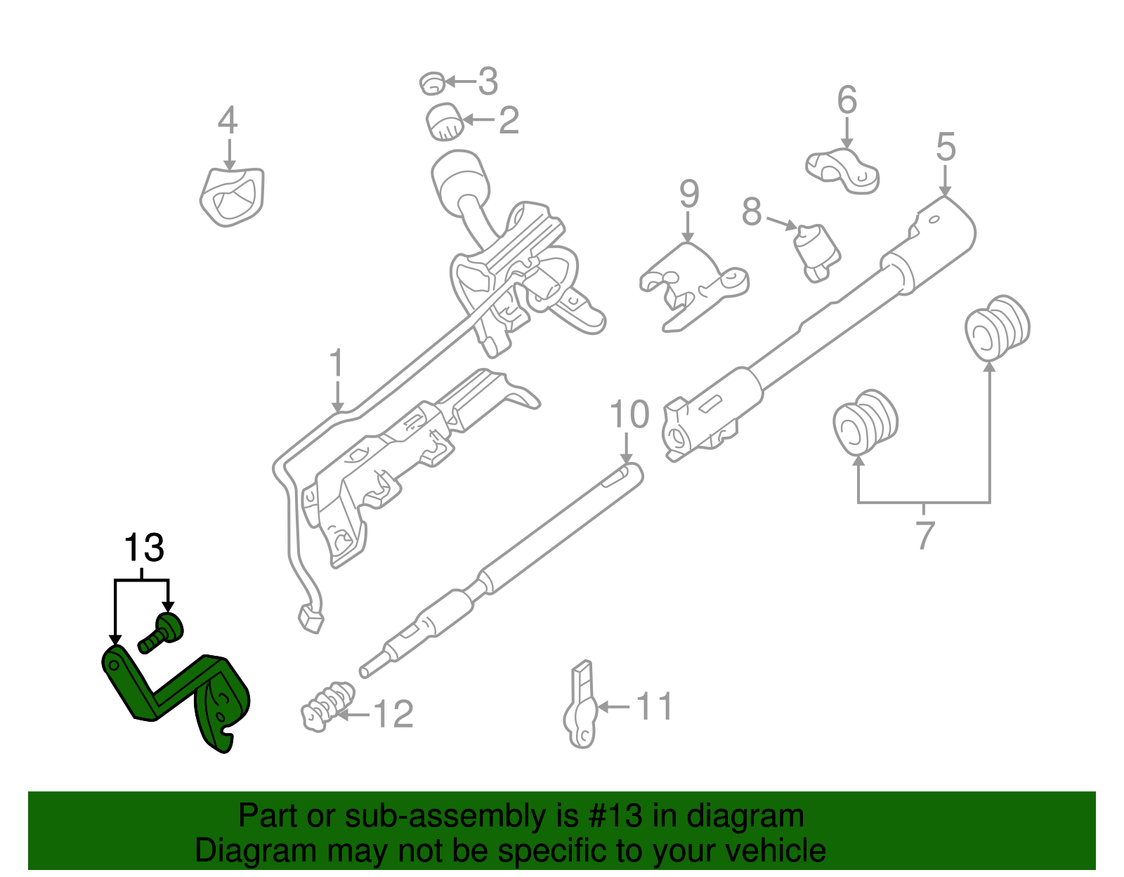 1997-2019 Ford Control Arm F75Z-7302-AA | Ford OEM Parts Outlet