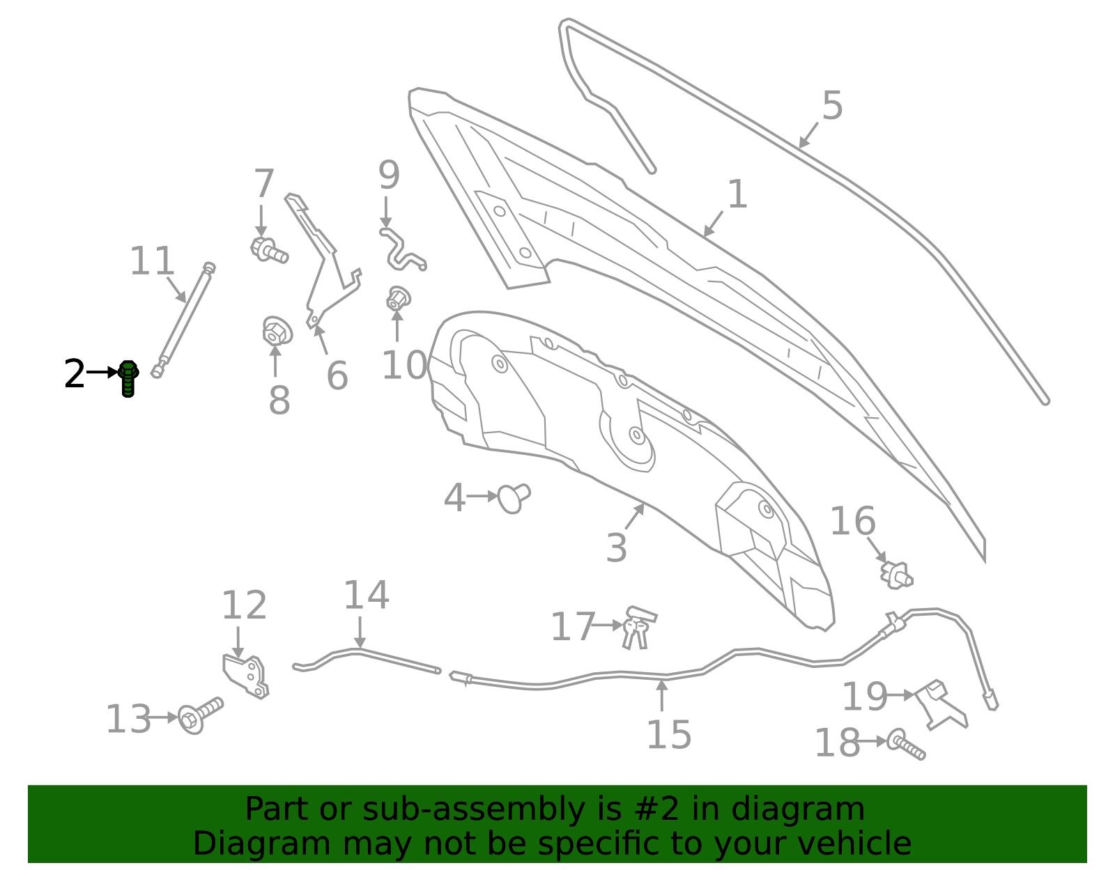 2012-2025 Ford Hood Bumper CV6Z-16758-A | OEM Parts Online