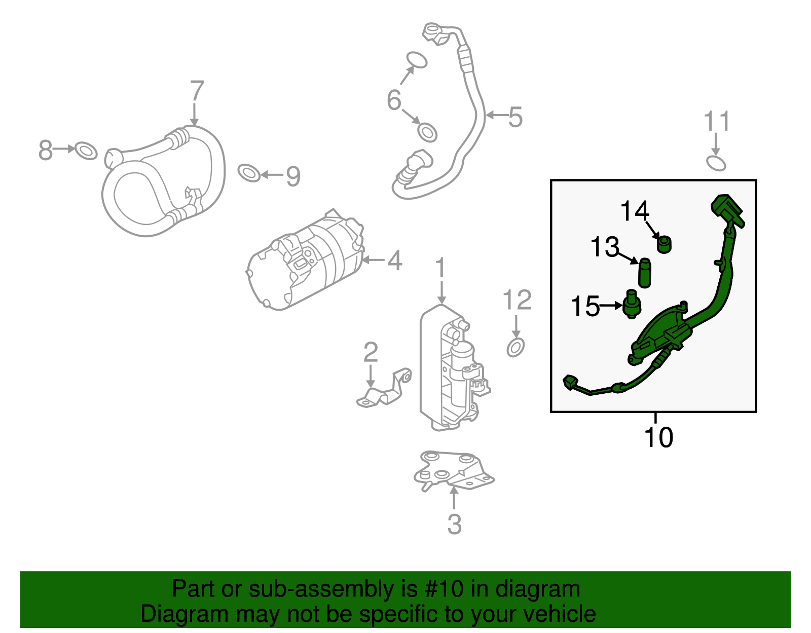 64-53-9-337-126 - Evaporator Tube - 2016-2023 BMW | BMW Parts Exchange