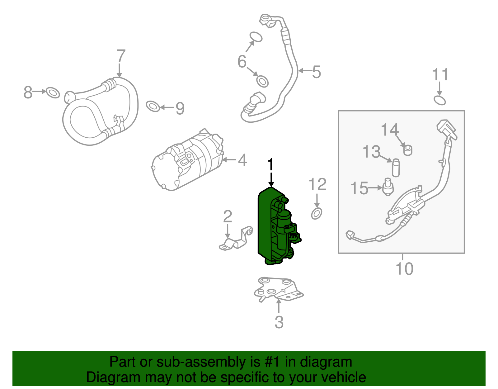 64509471521 - 2016-2021 BMW Dehydrator (64-50-9-471-521) | BMW of South ...