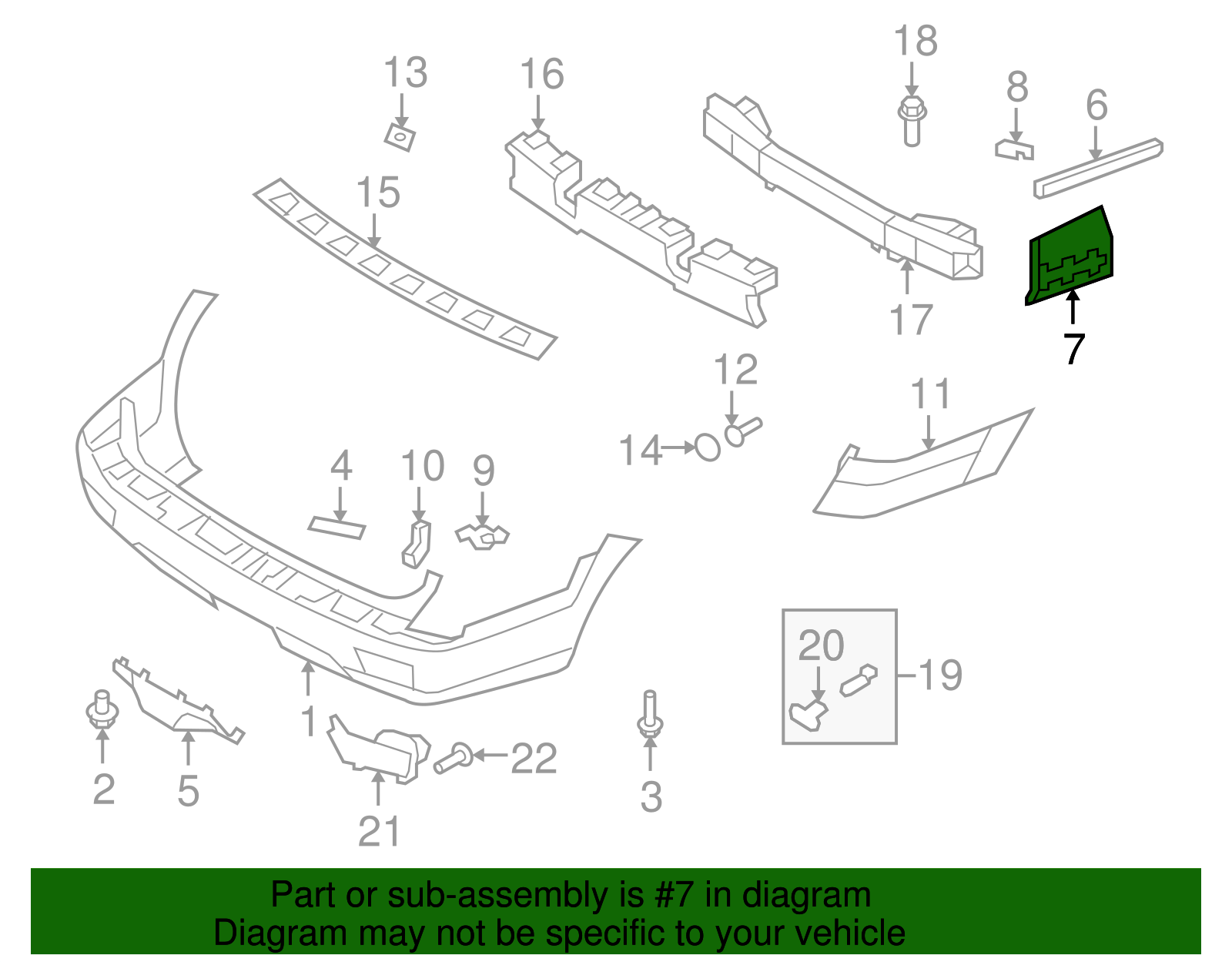 86617-2J000 - Front Bracket 2009 Kia Borrego | Kia.Parts Store