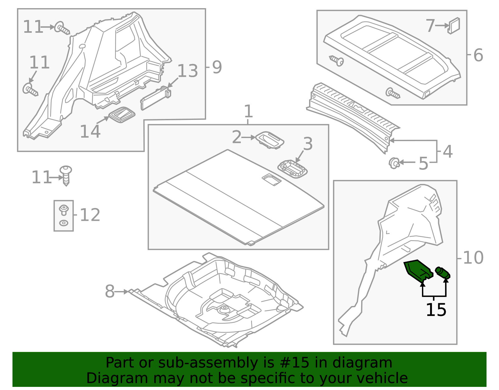 92620-D9000 - Cargo Lamp 2024-2025 Hyundai | Hyundai Parts Pro