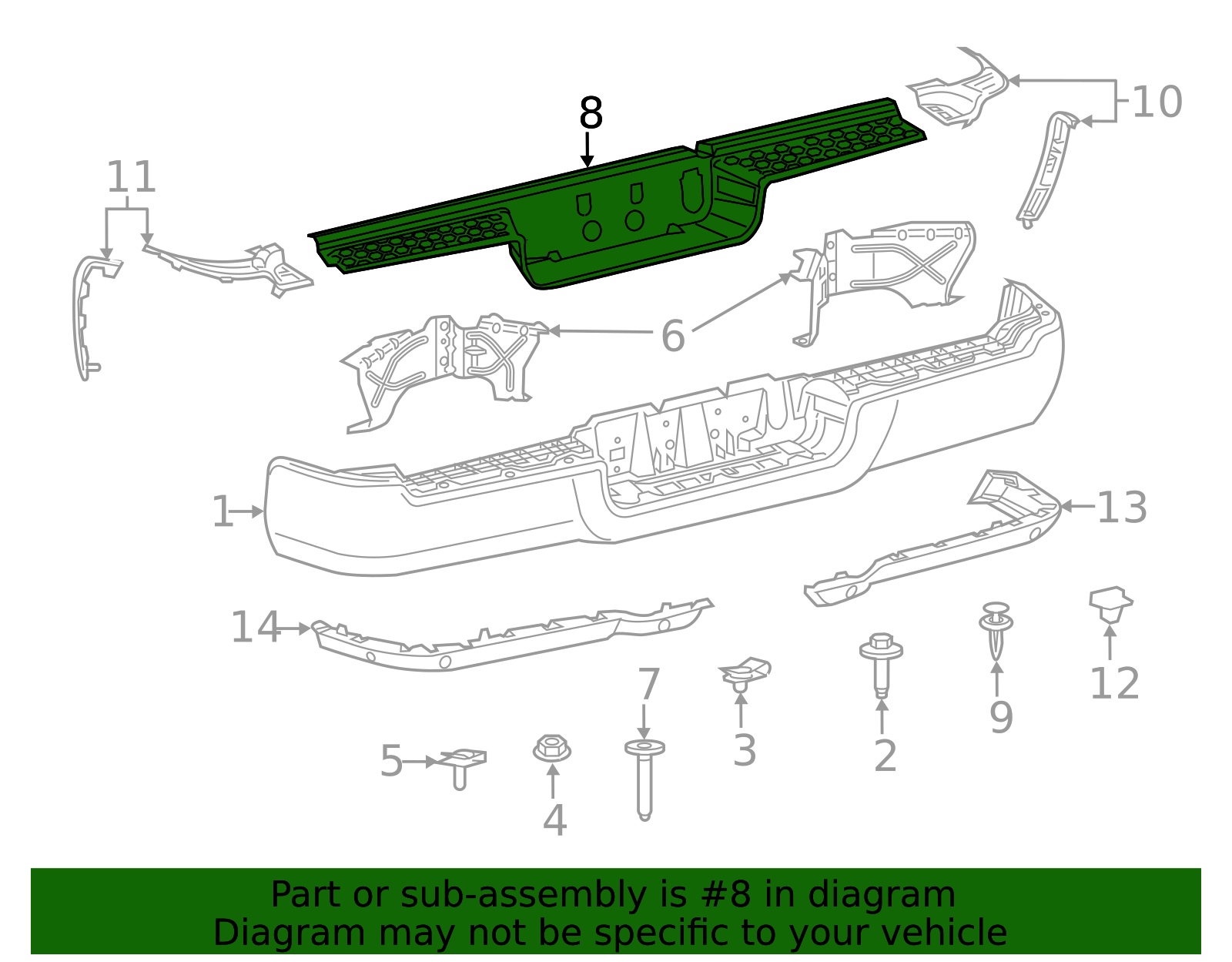 2023-2024 Ram Pad 68525077AA | Mopar Parts Canada