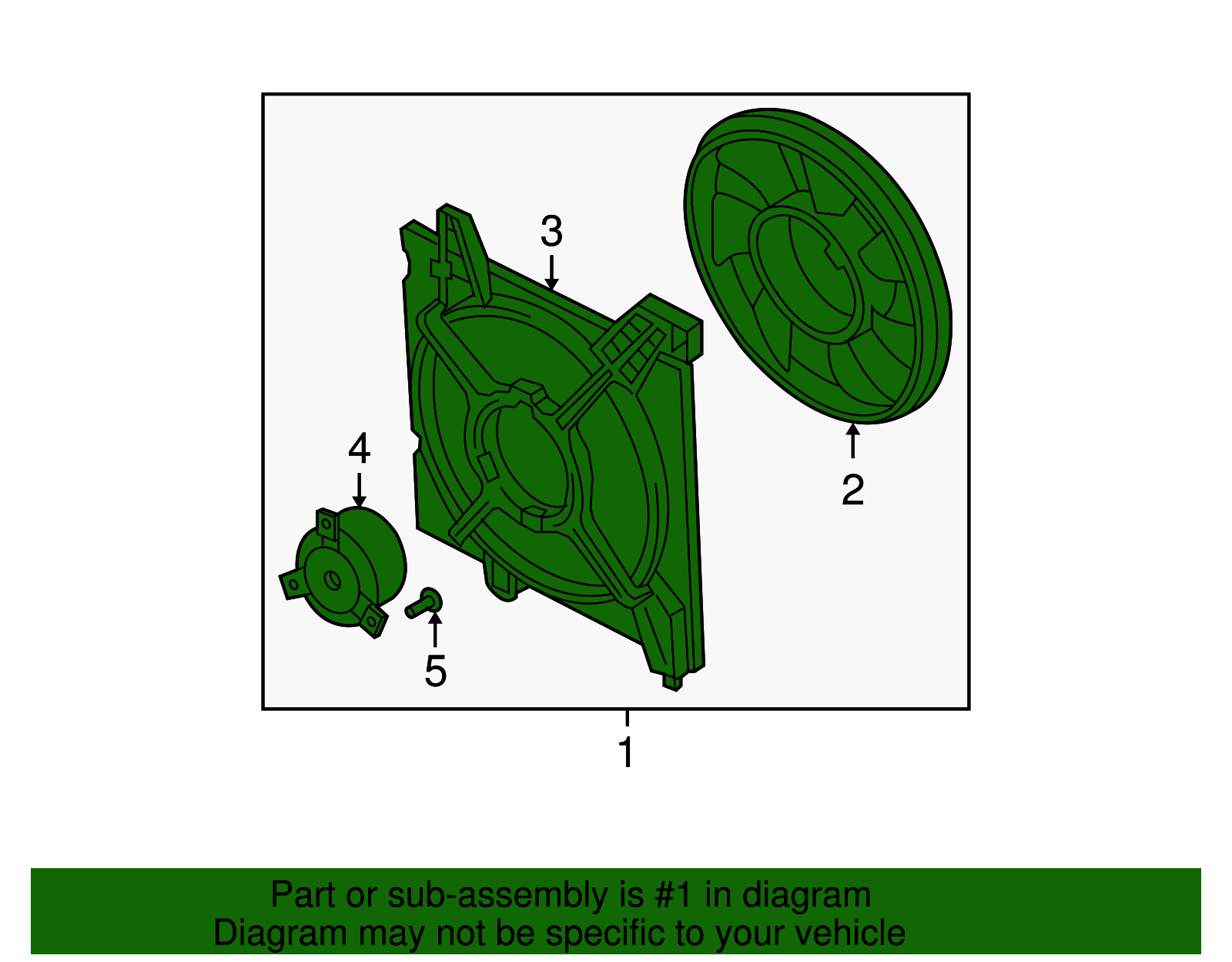Hyundai - 25380-2C000 - Fan Assembly - 2003-2008 Hyundai Tiburon | OEM ...