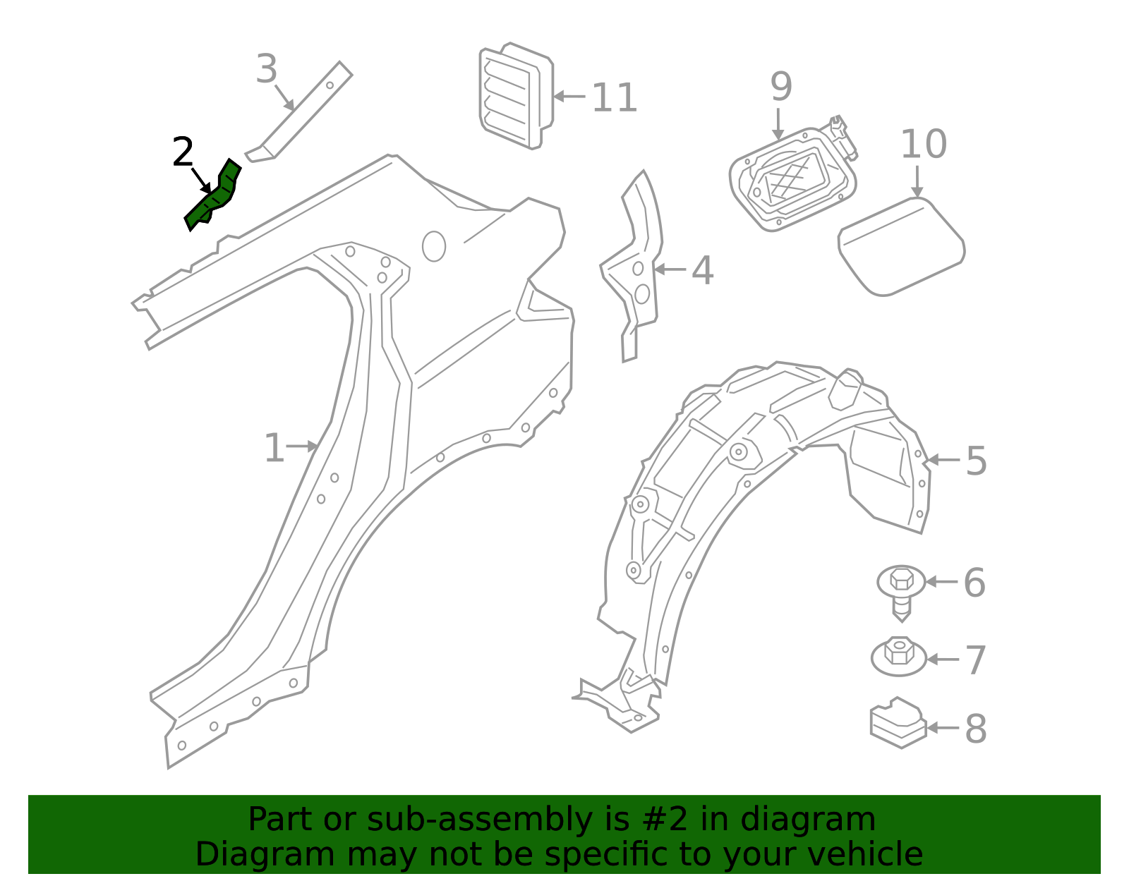 41-00-8-491-742 - 2018-2020 BMW X2 - Reinforcement | BMWPartsHub