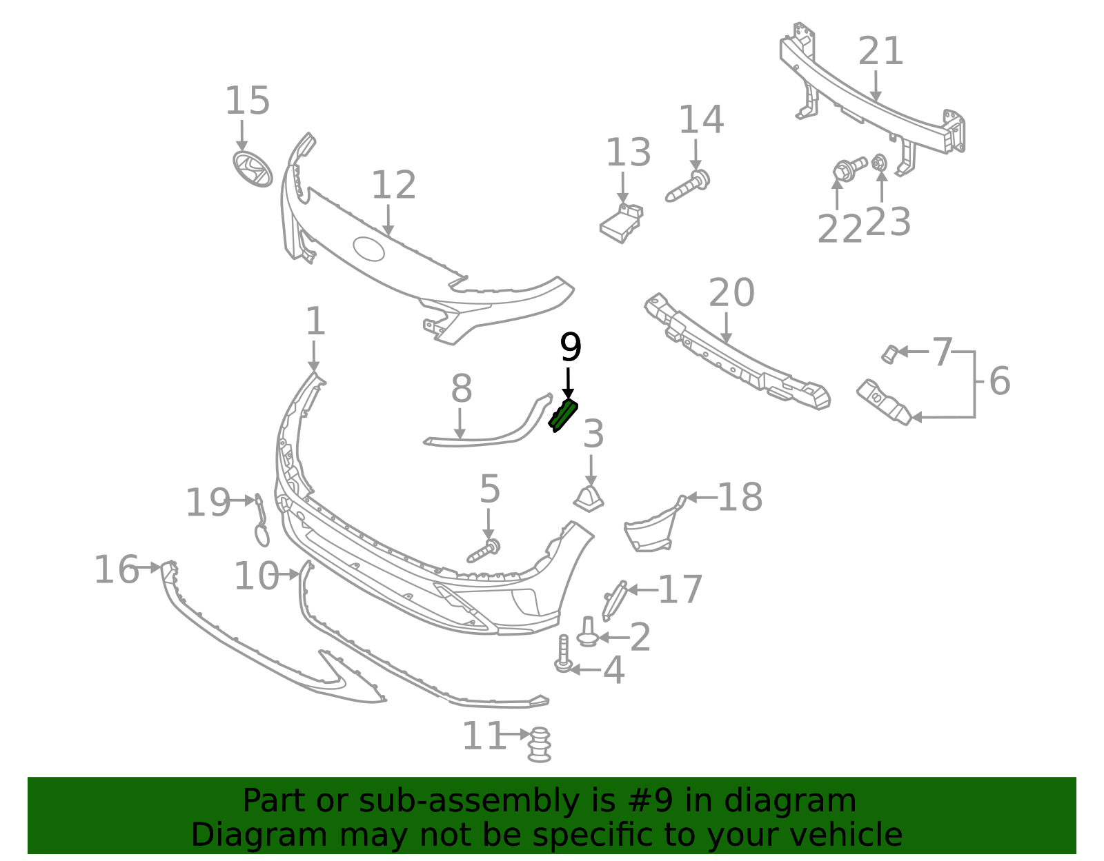 865A8-J9CA0 - 2022-2023 Hyundai Kona - Side Molding Mount Bracket ...