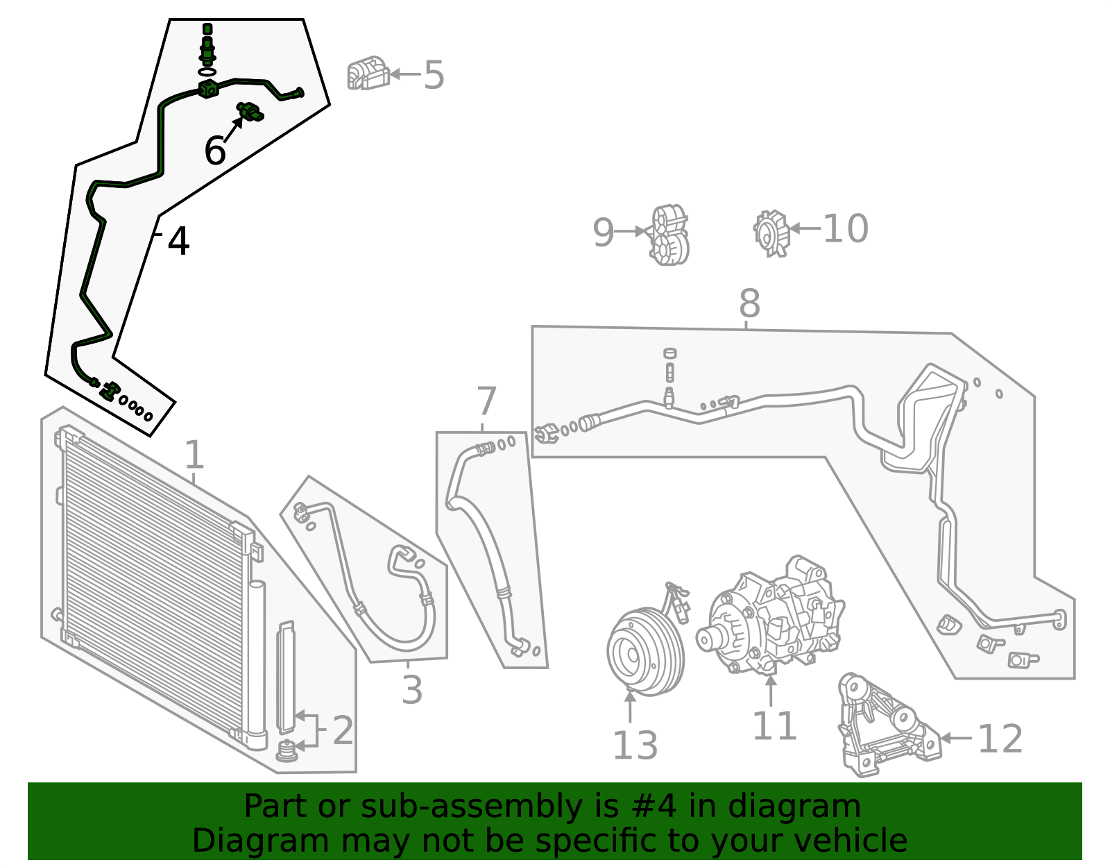 OEM 2023-2025 Toyota Highlander Liquid Line Part # 88710-0E421 | Modern ...