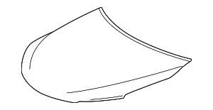 2015-2017 Toyota Camry Hood 53301-06160 | Toyota Parts Center