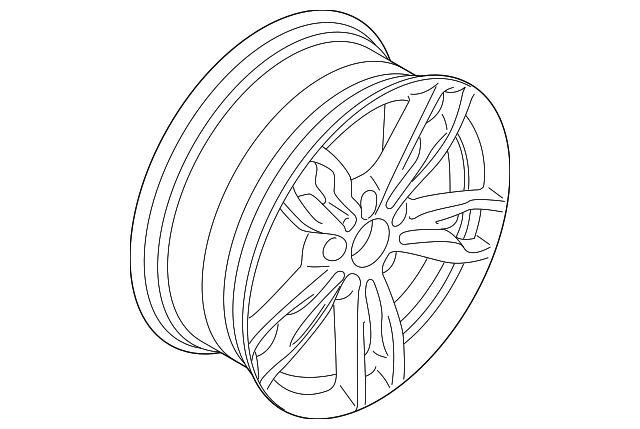 36-11-7-845-870 - Wheel Alloy - 2014-2018 BMW | BMWPartsHub