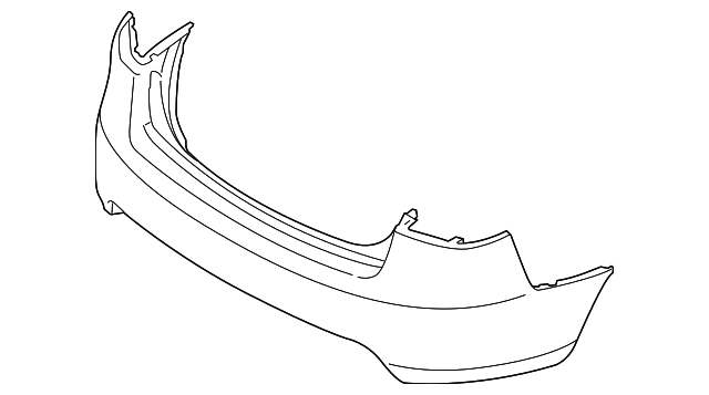 2010-2013 Kia Forte Bumper Cover 86611-1M000 | QuirkParts