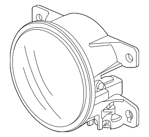 33900-TLA-A01 - 2020-2022 Honda - Fog Light Assembly R Front | All ...
