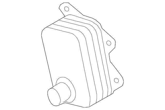 06K-117-021-K - Oil Cooler 2018-2025 Audi | Audi OEM Parts