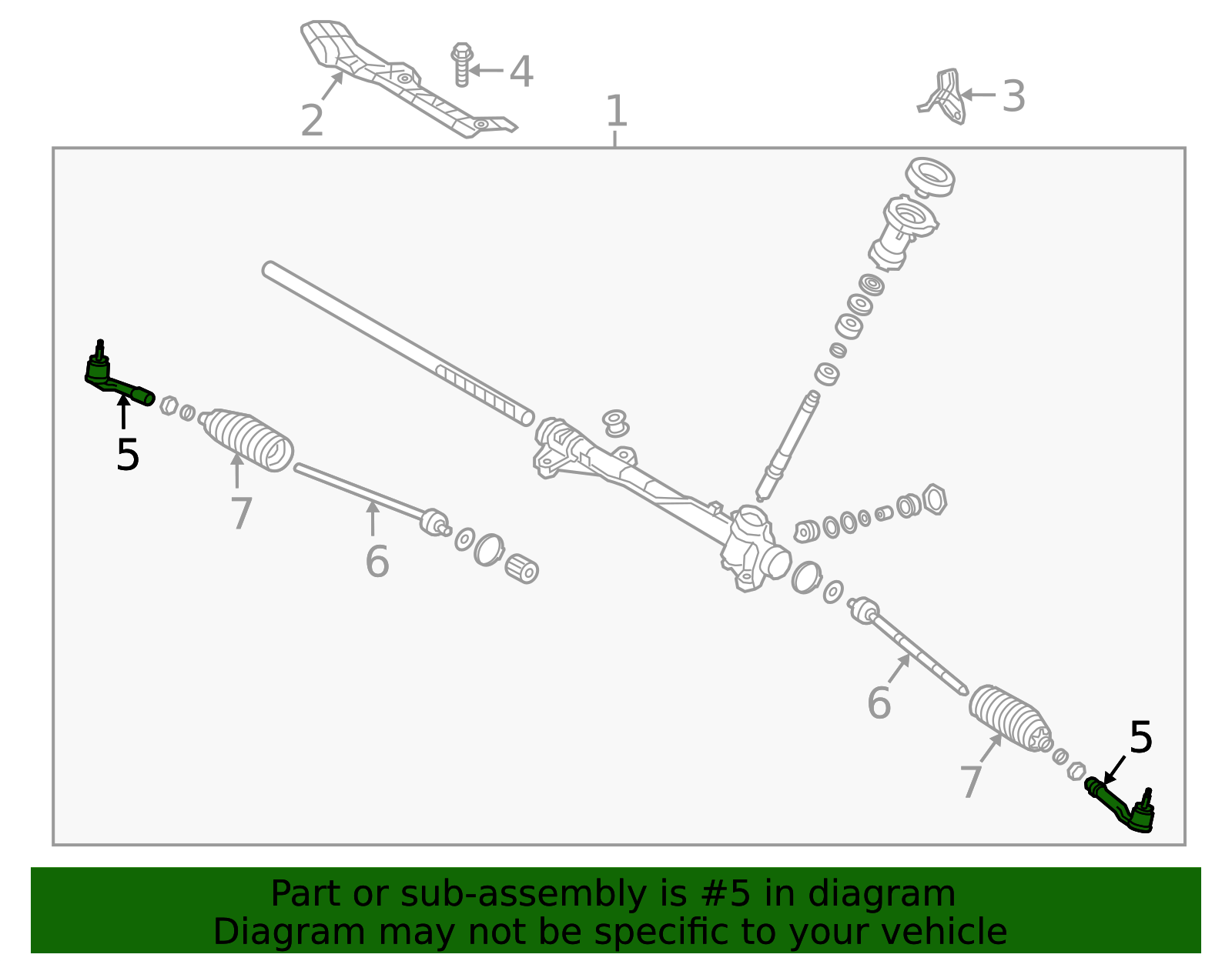 56820-J7000 - Hyundai Outer Tie Rod 2016-2023 Hyundai | Performance ...