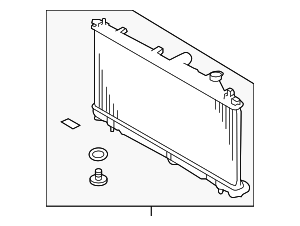 2014-2018 Subaru Forester Radiator 45111SG000 | OEM Parts Online