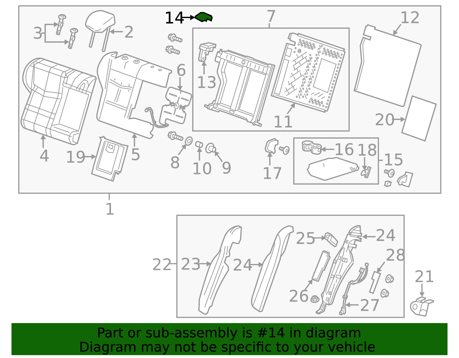 Buy Genuine GM Auto Parts - Bezel (Part # 22784008) | GM Parts Store