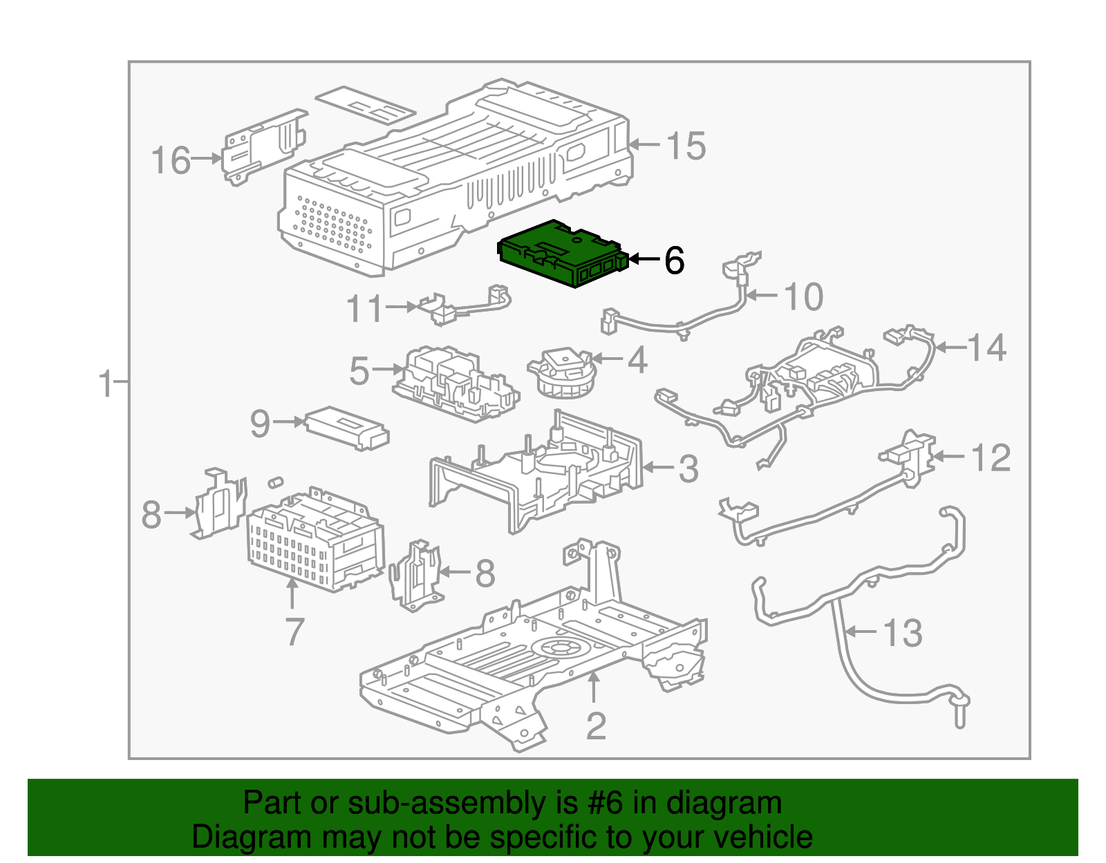 2016-2017 GM Control Module 24283822 | GM Parts Center