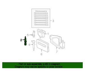 2003-2008 Mopar Spark Plug 68303913AA | Mopar Parts Canada