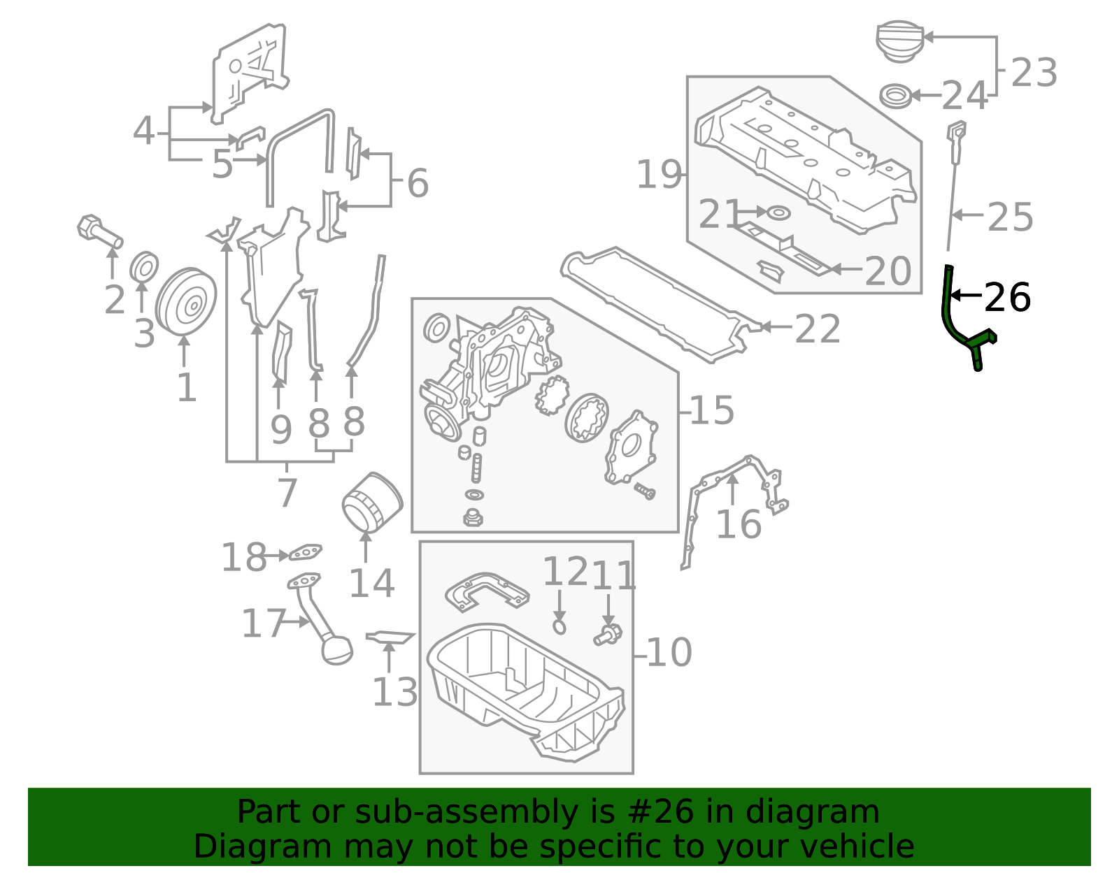 26612-26010 - Tube 2006-2011 Kia | Kia.Parts Store