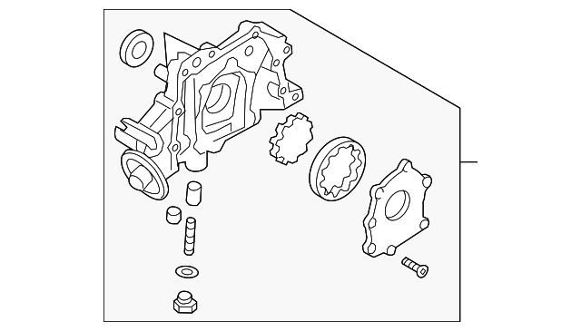 2131026802 - Kia Oil Pump 2006-2011 Kia | Performance Auto Parts