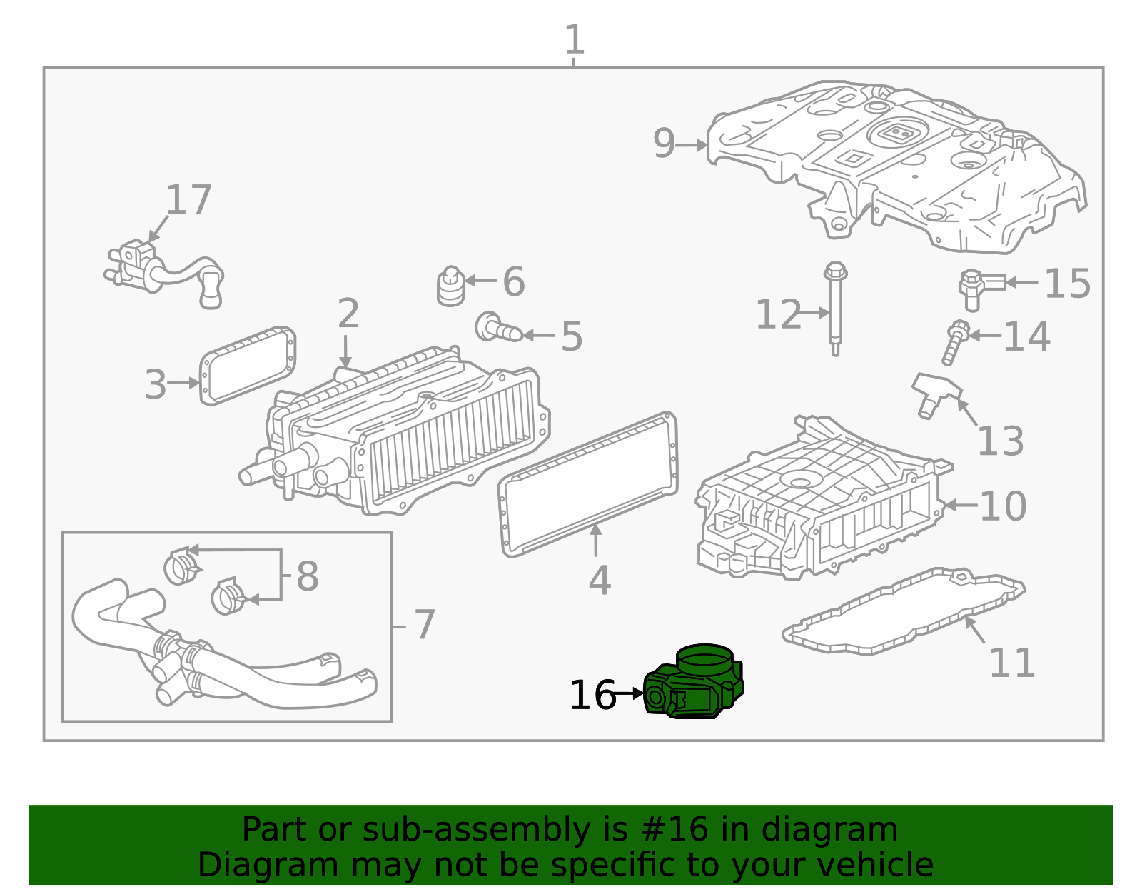 2025 Cadillac CT5 Fuel Injection Throttle Body 12704590 | Shop Matick ...