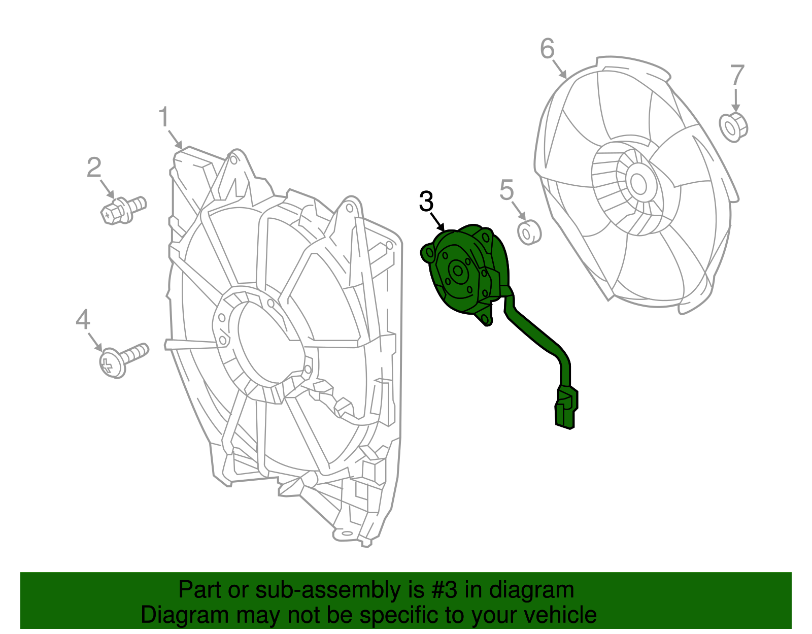 19030-6A0-A01 - Fan Motor 2018-2022 Honda Accord | Honda Parts Online
