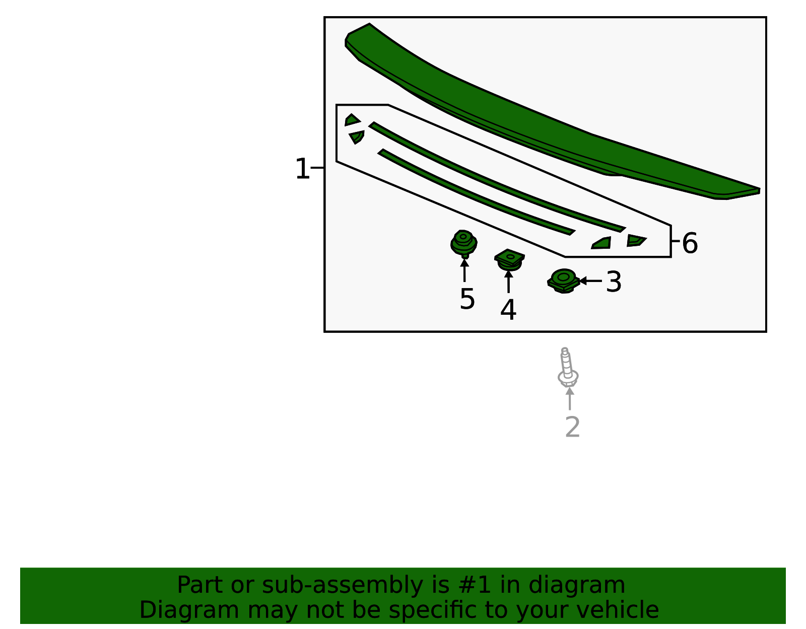 71705-TEY-Y01ZF - Spoiler Assembly 2017-2020 Honda Civic | Honda Parts ...