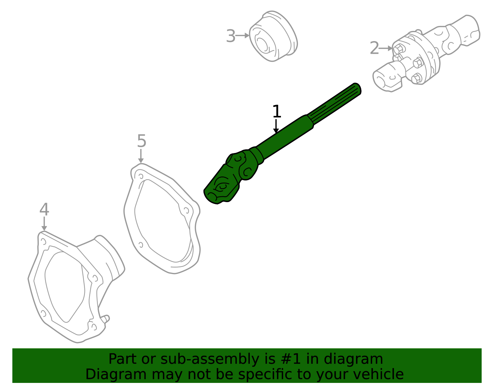 45202-33010 - High-Quality Steering Shaft for AutoNation Parts