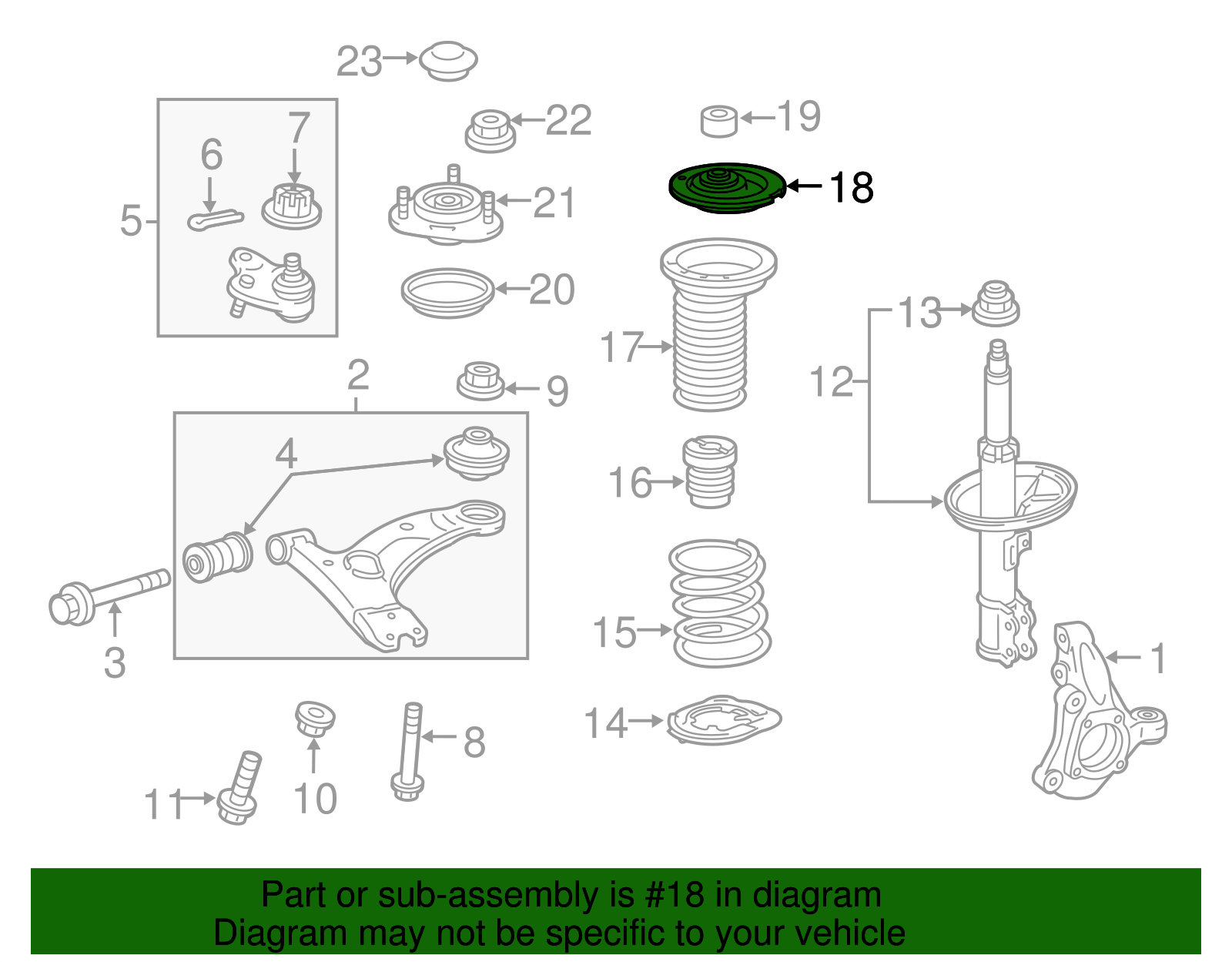 48471-42010 - Spring Seat 2010-2020 Toyota | Toyota San Diego Parts