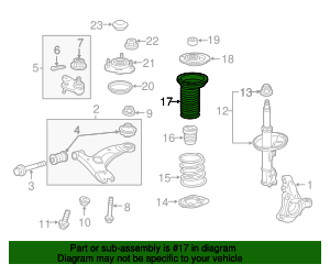 Genuine Toyota Insulator part# 48157-47020 for 2010-2020 Toyota ...