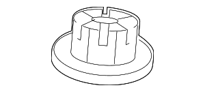 Genuine Toyota Lower Ball Joint Castle Nut part# 90171-14013 for 2004 ...