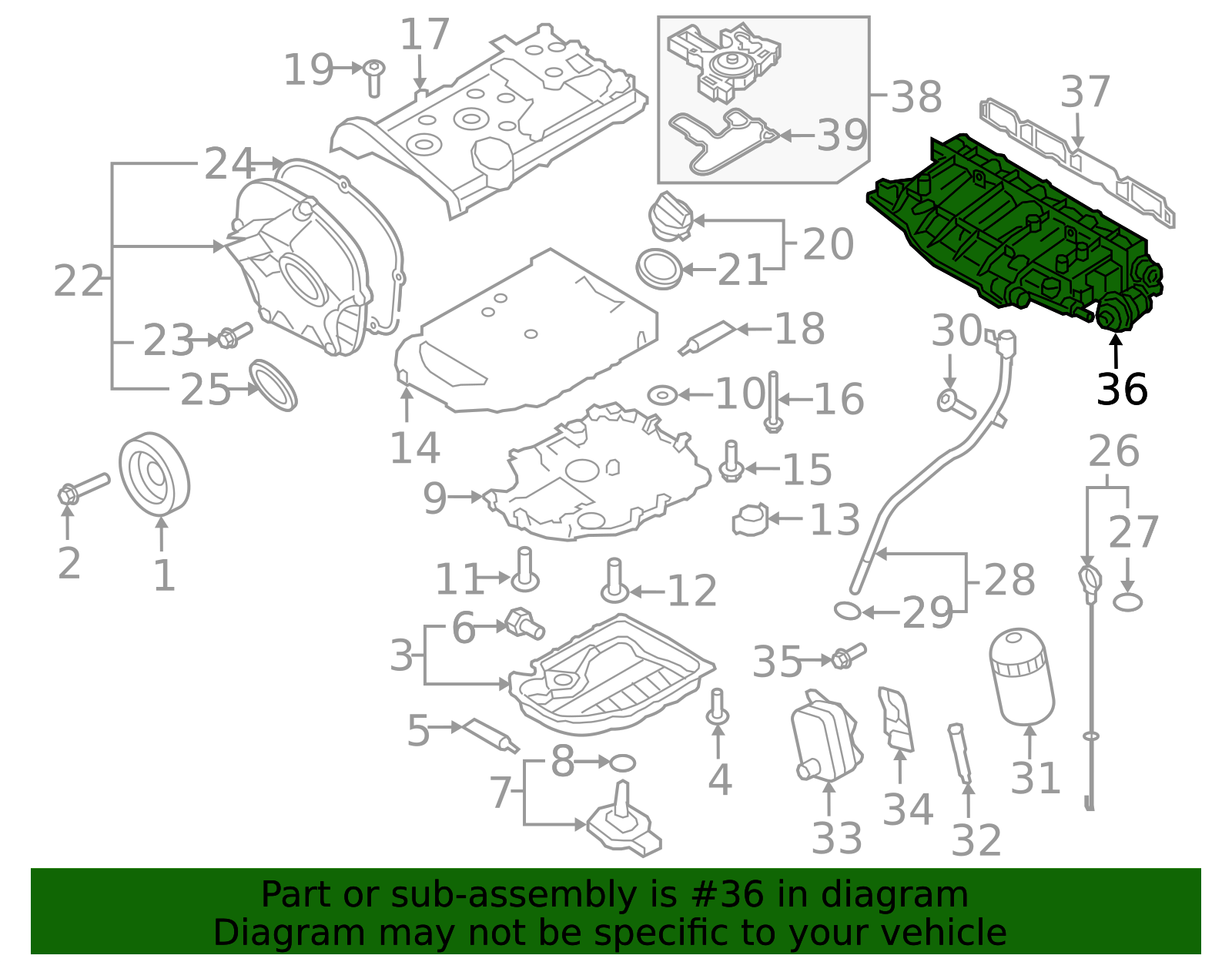 2008-2018 Audi Intake Manifold 06J-133-201-BH | AudiUSAParts.com
