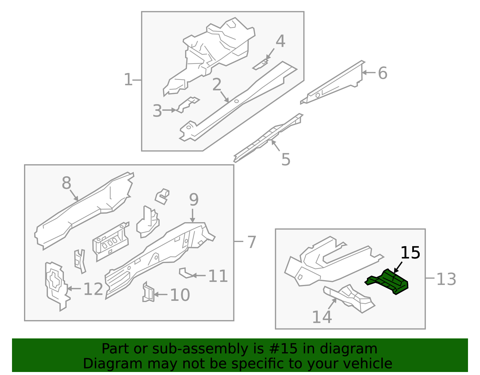BDTS-54-383 - Torque Box Reinforcement 2019-2025 Mazda | MazdaParts.US ...
