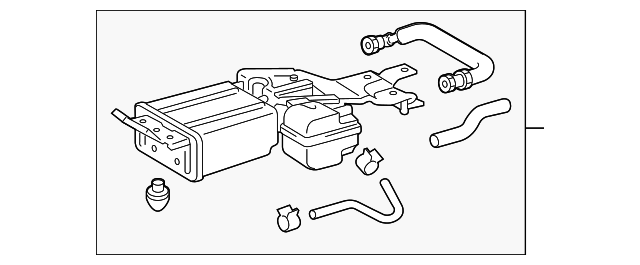2006-2015 Lexus Vapor Canister 77740-48140 | OEM Parts Online