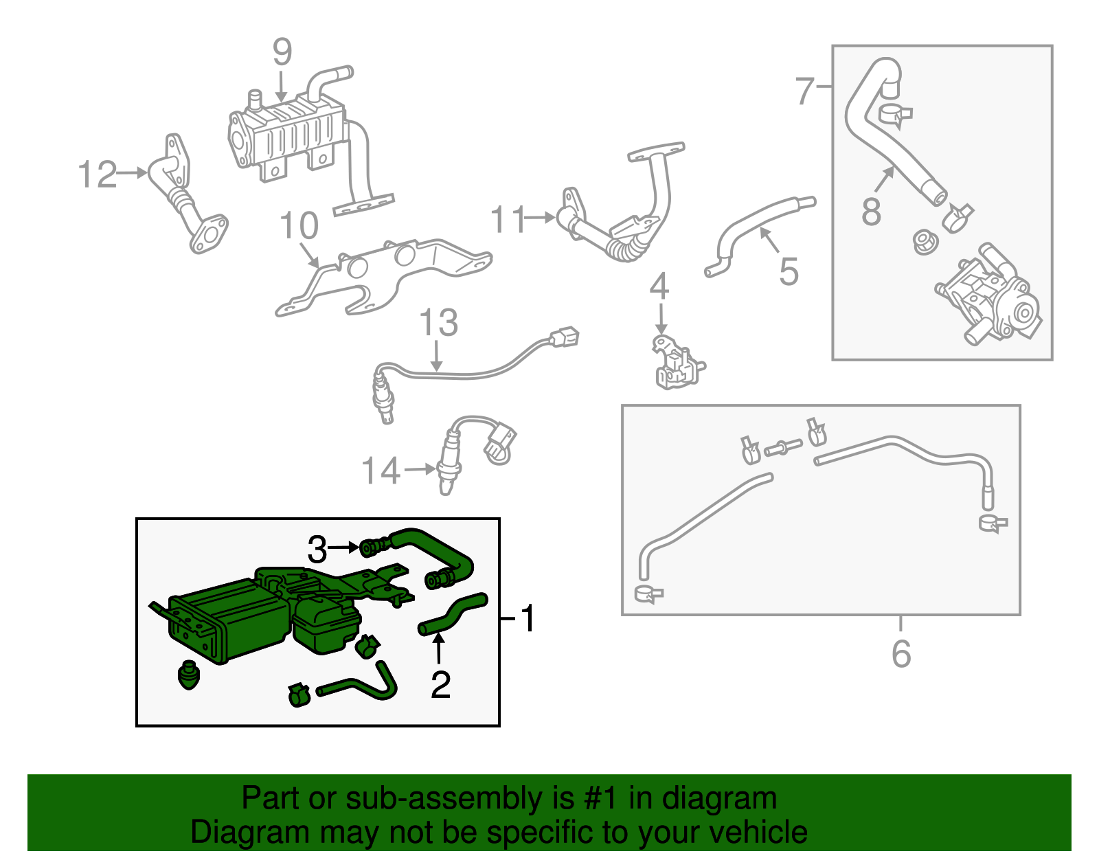 2006-2015 Lexus Vapor Canister 77740-48140 | OEM Parts Online