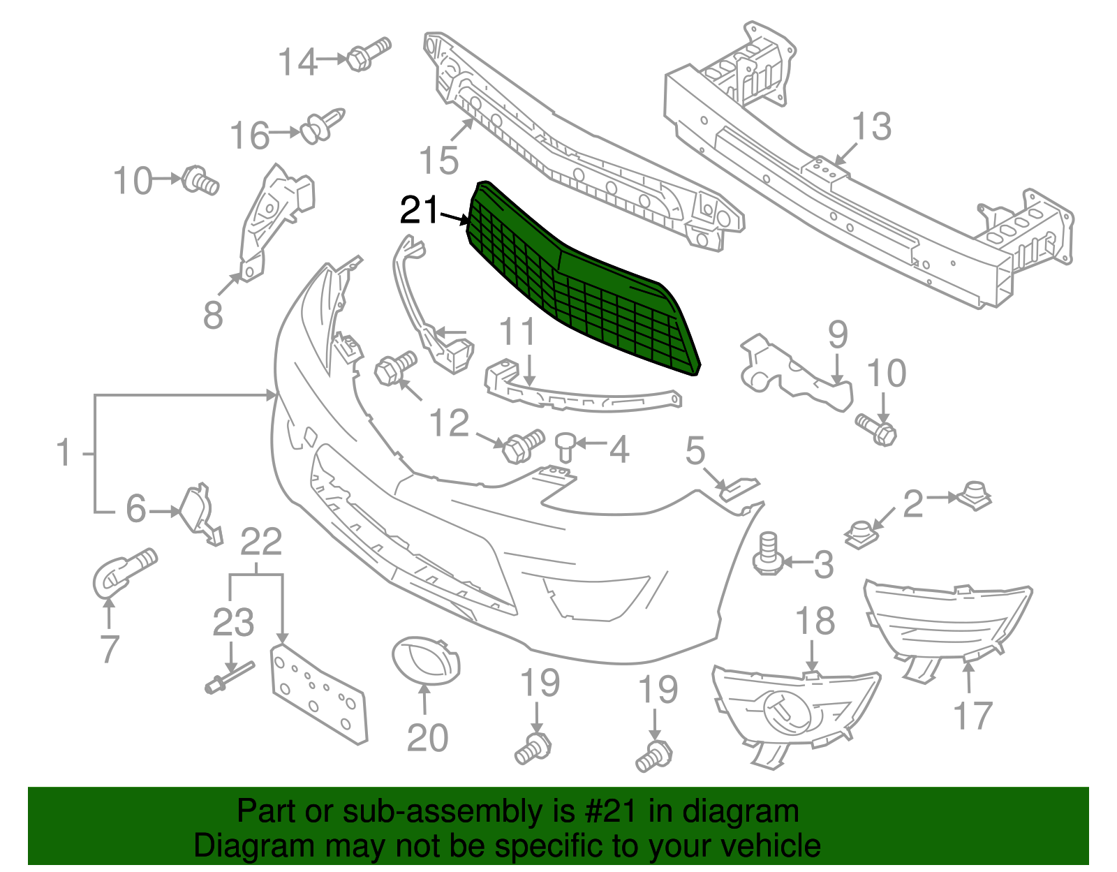 2008-2010 Mazda 5 Grille CE49-50-1T1A | Mazda Parts Deals