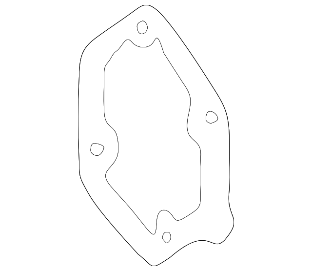17127-20010 - Intake Manifold Side Cover Gasket - 2003-2010 Toyota ...