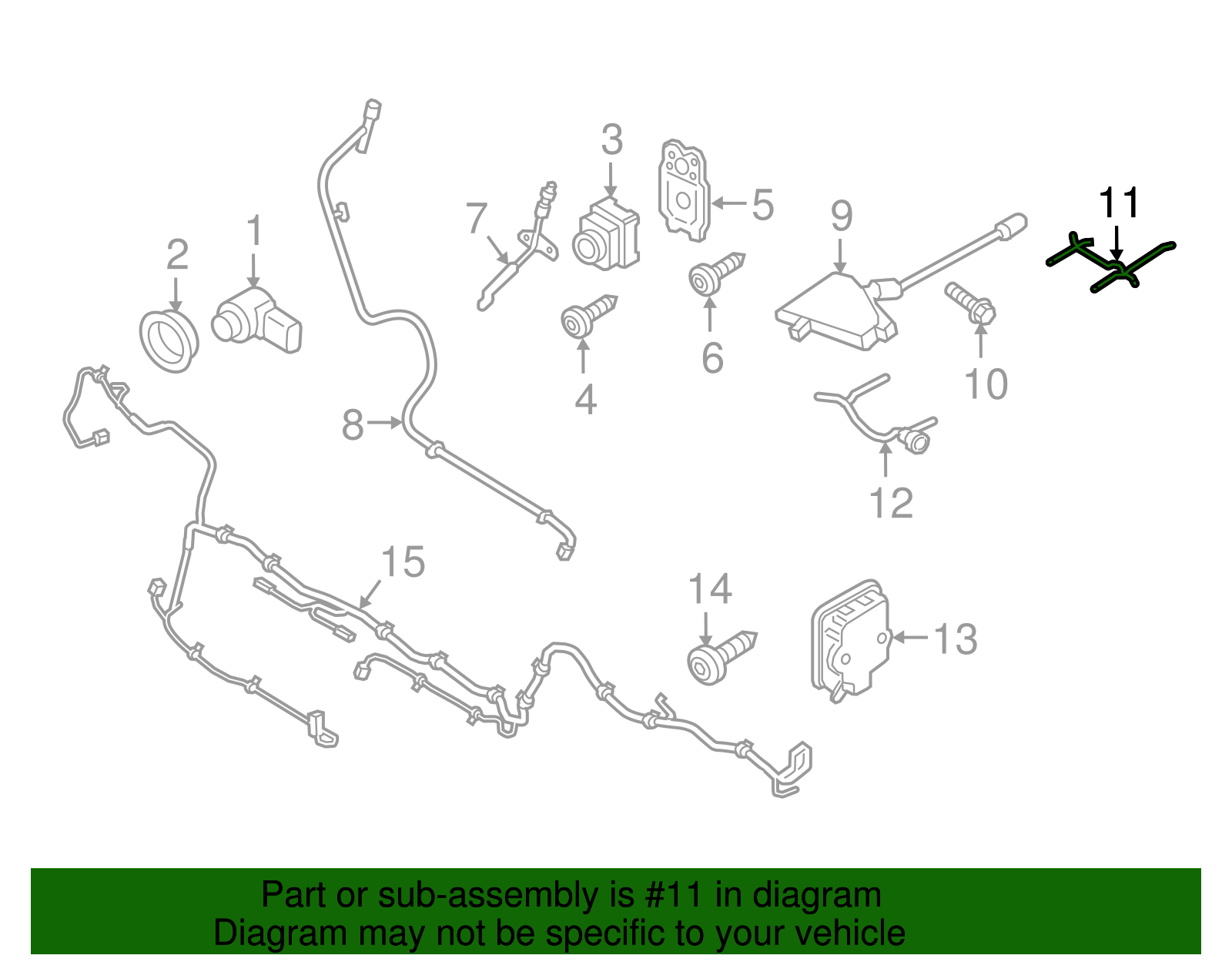 2017-2023 Porsche Panamera Front Camera Support 971-807-997-B | Sunset ...