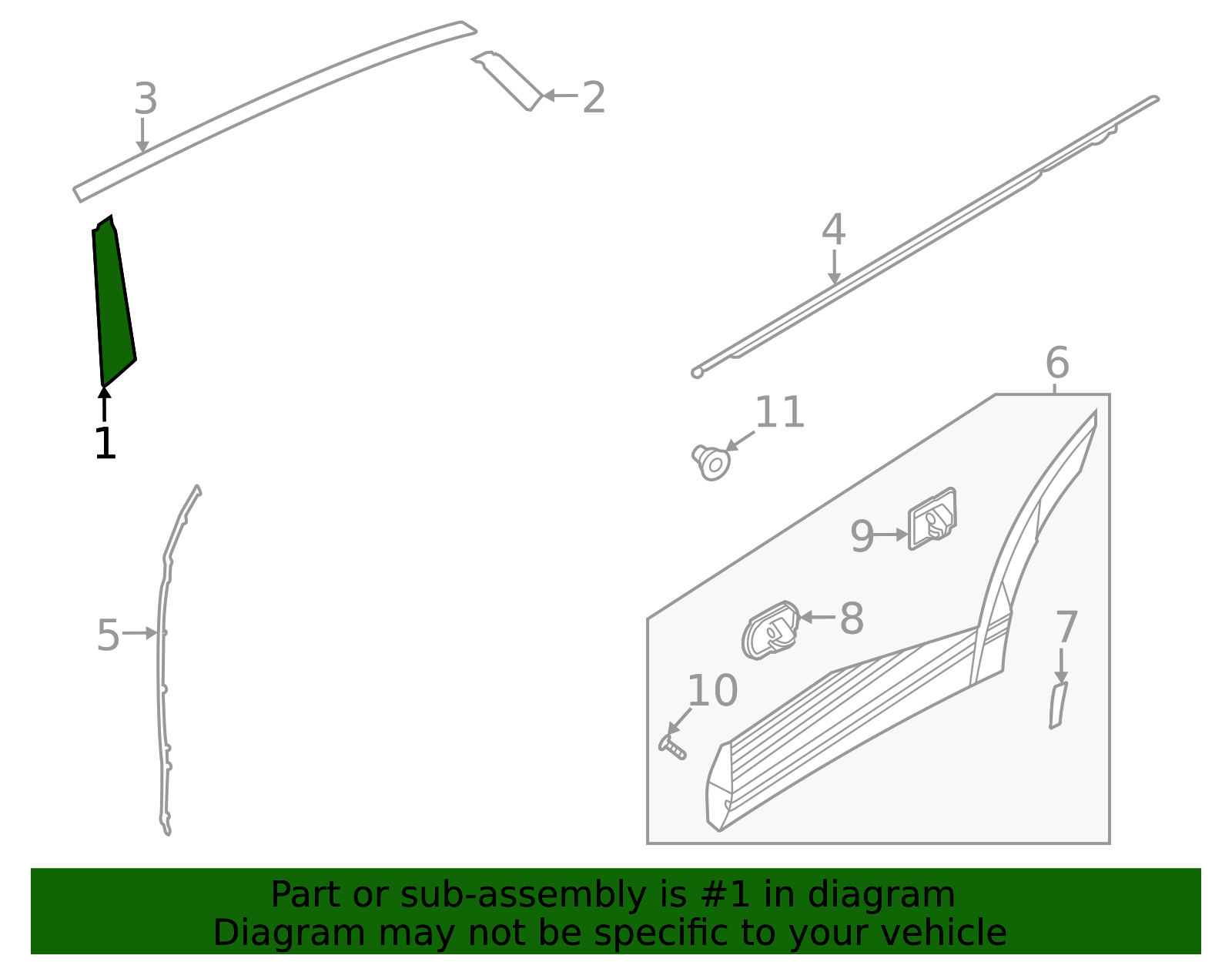 2022-2024 Hyundai Ioniq 5 Applique 83250-GI000-4X | OEM Parts Online